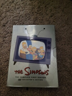The Simpsons - The Complete First Season (DVD, 2004, 3-Disc Set ...