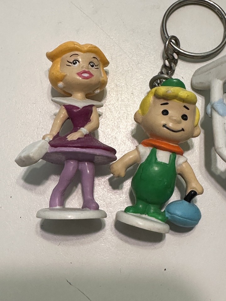 Vintage 1990 APPLAUSE JETSONS PVC FIGURES Squeep Jane Elroy Judy George ...