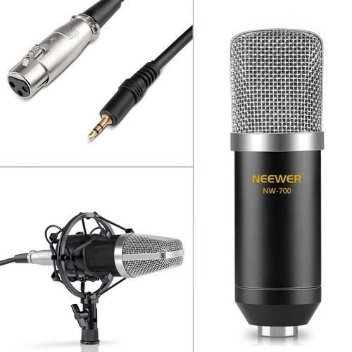 Neewer NW-700 Professional Studio Broadcasting Recording Condenser ...