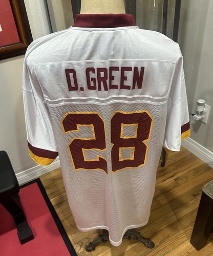 Washington Redskins Darrell Green NFL White Reebok Football Jersey Mens ...