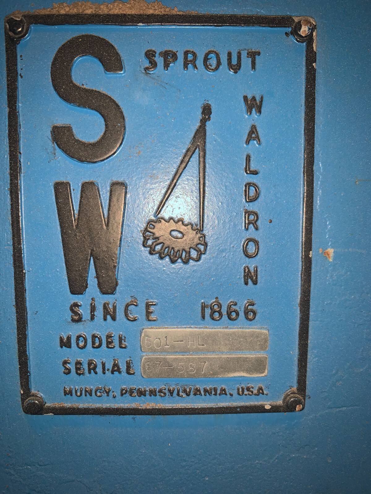 Sprout-Waldron 501-HL Pellet Mill | eBay