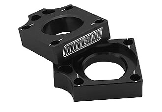 Outlaw Racing Rear Billet CNC Axle Blocks for Honda CR125R, CR250R 04 ...