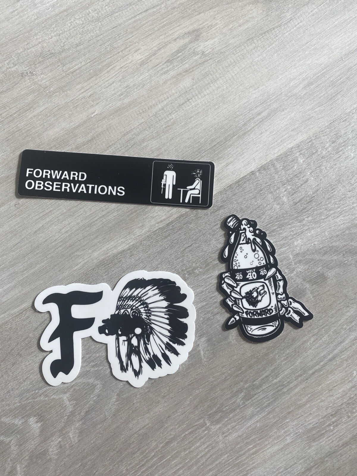 Forward observations group new stickers LOT 3 | eBay