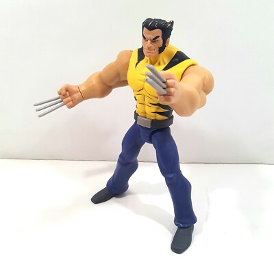 2008 Marvel X-Men Wolverine Figure Hasbro Talking Sounds Slashing ...