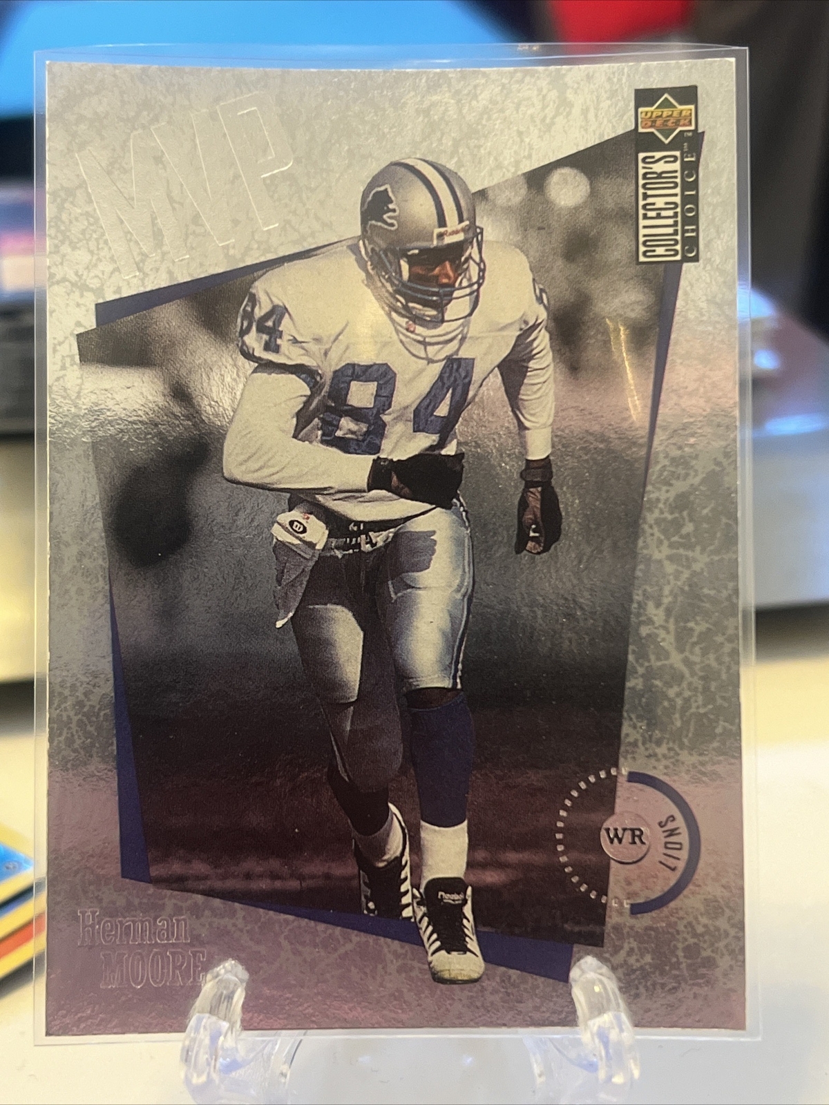 Herman Moore 1996 Upper Deck Collector's Choice #M15 MVP - Detroit ...