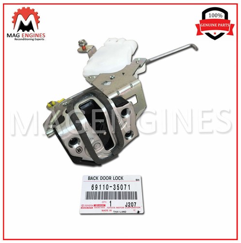 69110-35071 GENUINE OEM BACK DOOR LOCK W/MOTOR ASSY FOR FJ CRUISER ...
