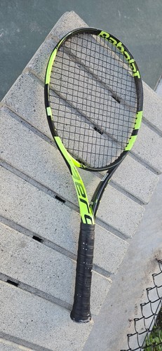 Two Babolat Pure Aero 2016 Tennis Racquets, 4 3/8, 10.6oz, 100 sq inch ...