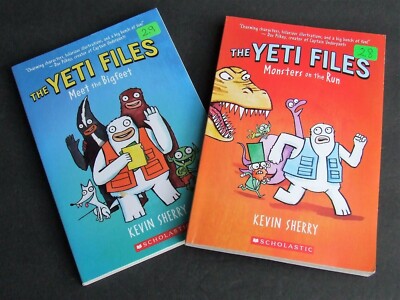Lot 2 The Yeti Files Meet the Bigfeet/Monsters on Run by Kevin Sherry ...