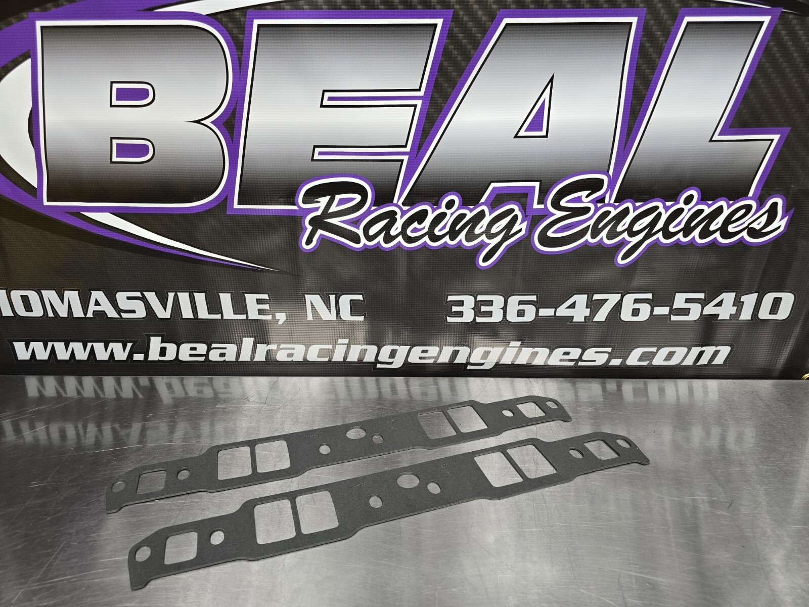 Fel-Pro 1263 Intake Gasket Set RAISED RUNNER With 1.31" by 2.02" Port ...