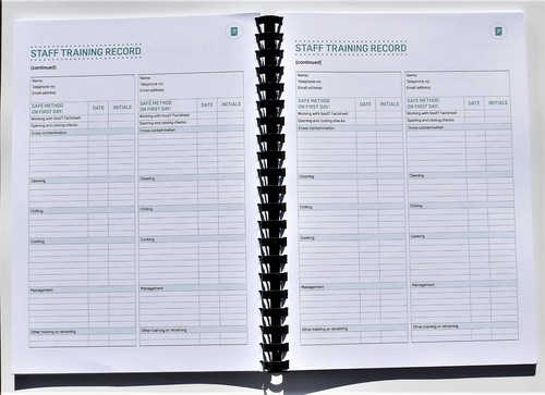 2025 Safer Food Better Business Caterer SFBB +13 Month Diary &Temp In 1 ...