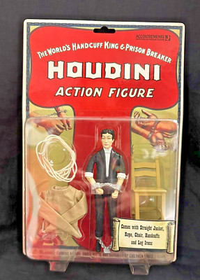 Houdini Action Figure Magician Magic Illusionist - Accoutrements new ...