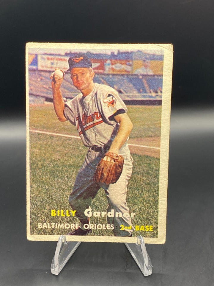 1957 Topps Baseball Card Singles - Complete Your Set - You Pick Buy ...
