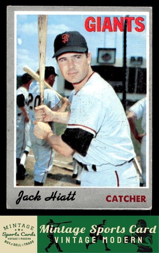 1970 Topps - Jack Hiatt - #13 San Francisco Giants | eBay