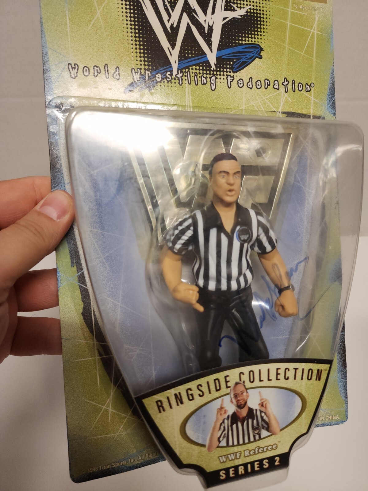 Jakks Pacific WWF Ringside Collection Series 2 WWF Referee NIP | eBay