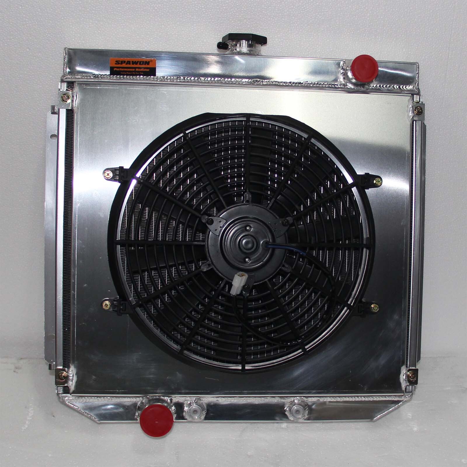 3Row Fit 69-72 Ford XY 302 351 Cleveland Aluminum Radiator Shroud Fan ...