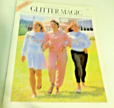 Patch N Paint Patterns GLITTER MAGIC Iron On Transfers to Paint or ...