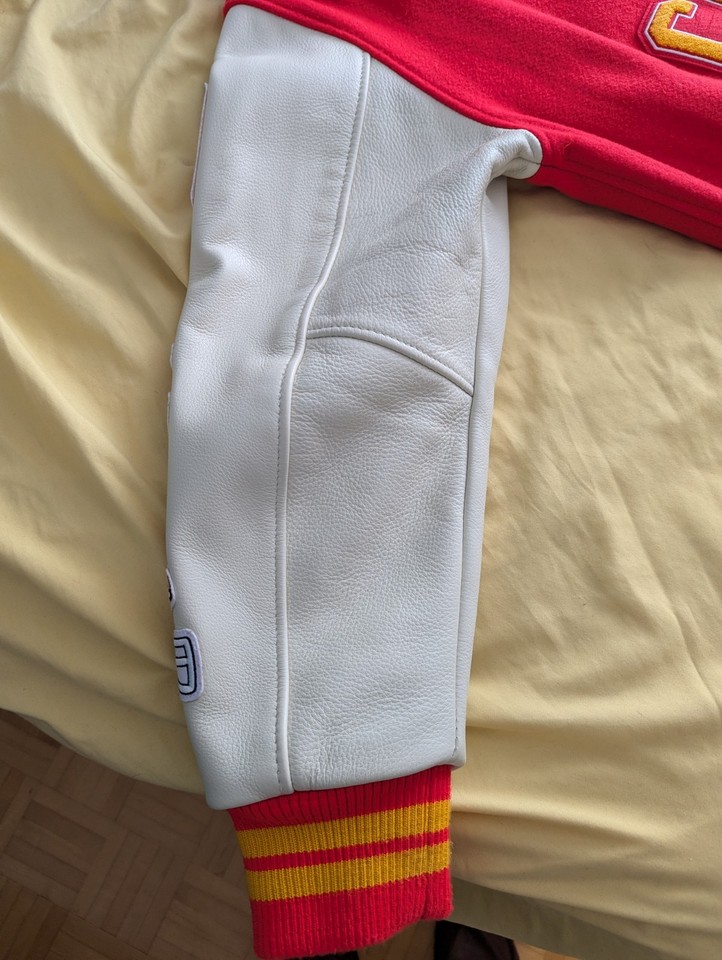 Kansas City Chiefs OVO Collab Varsity Jacket Size XL with Tags | eBay
