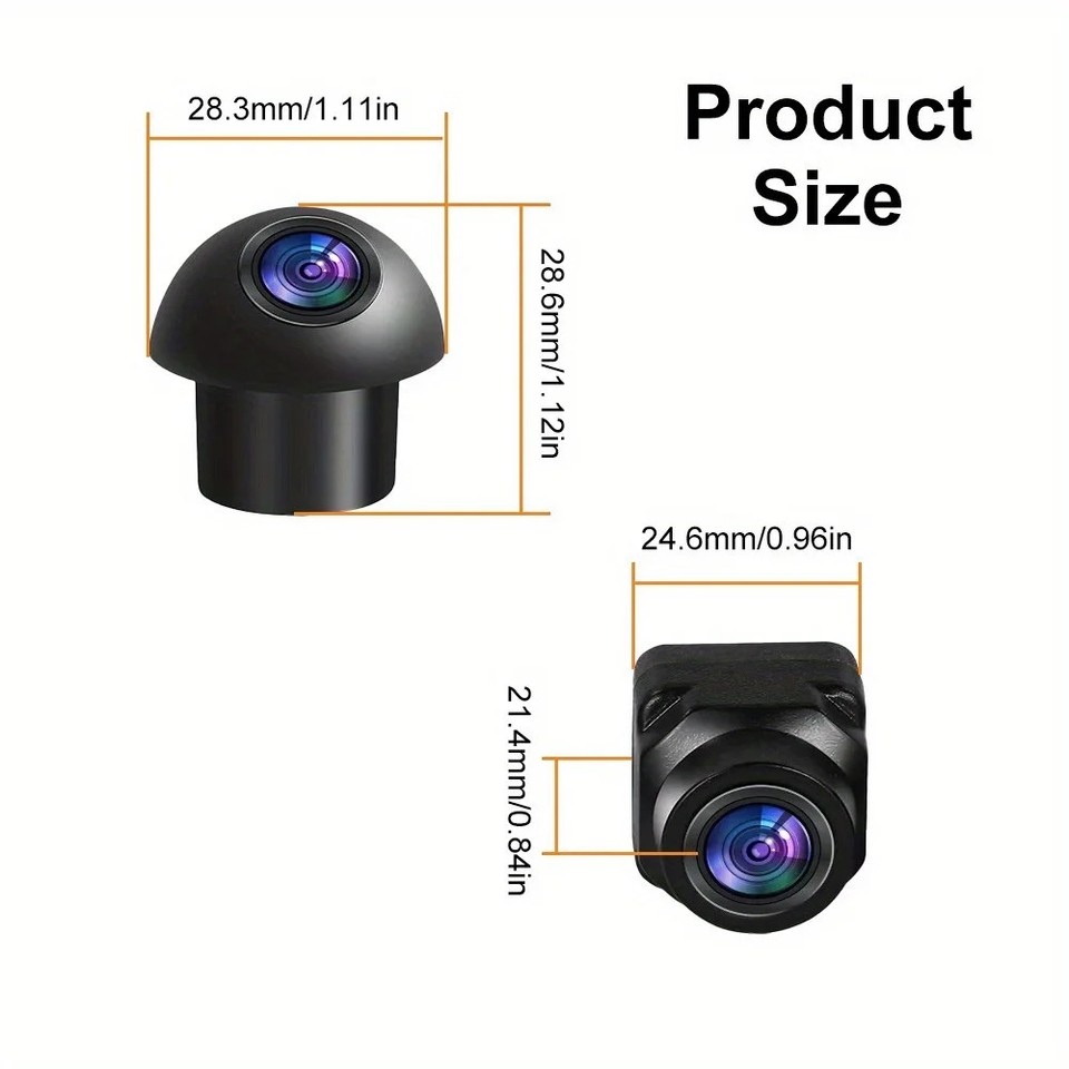 4 Way 360° Bird View Panoramic View System Car DVR Recording Parking ...
