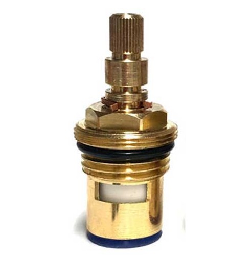 32 spline Ceramic Quarter Turn Tap Valve Cartridge Insert Hot Cold 52mm ...
