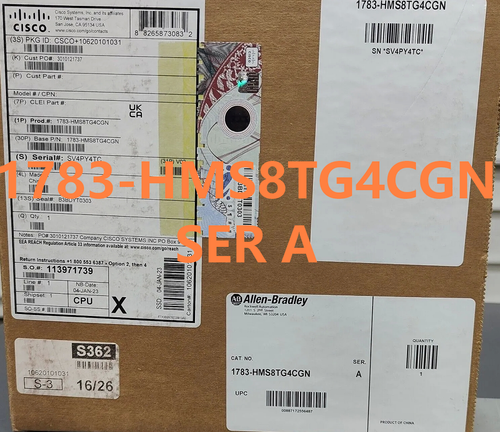 1783-HMS8TG4CGN Brand New ALLEN BRADLEY 1783-HMS8TG4CGN Stratix 5400 ...