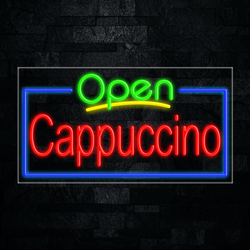 Cappuccino LED Neon Sign 33"L x 18"H #35643 | eBay