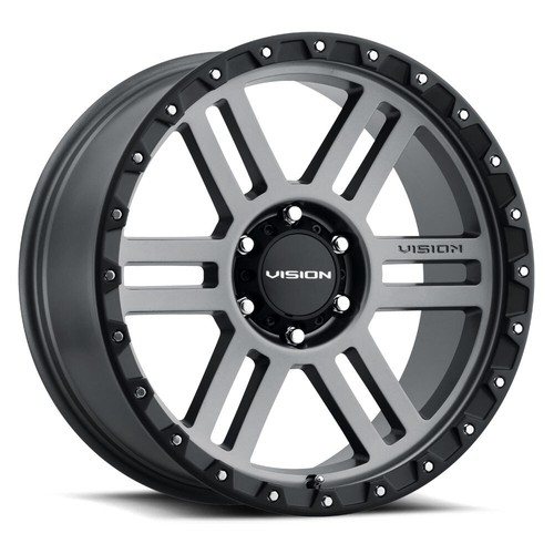 Vision 354 Manx2 17x9 8x170 12 Grey Wheels(4) 125.2 17" inch Rims | eBay