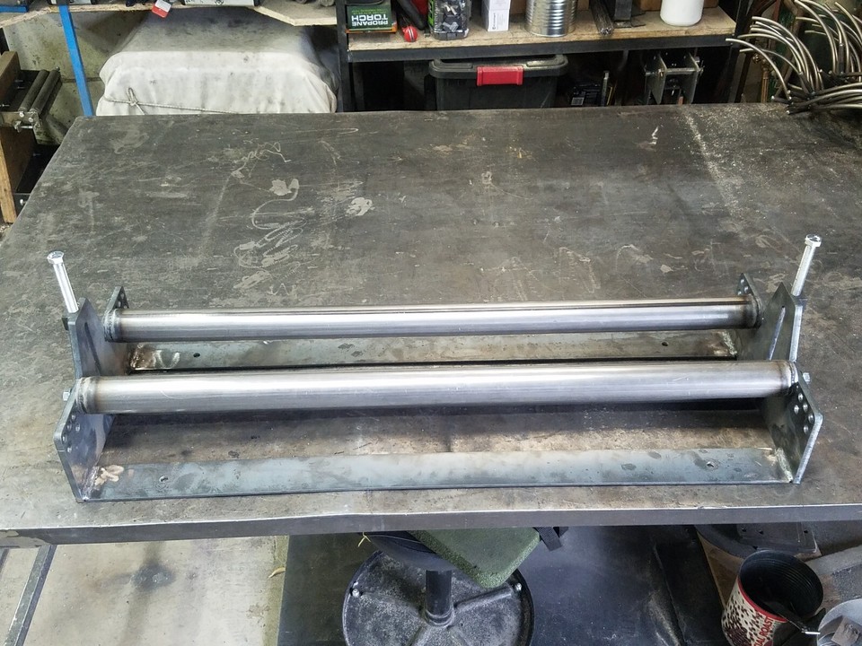 24 Adjustable Heavy Duty Sheet Metal Roller Slip Roll rolling steel ...