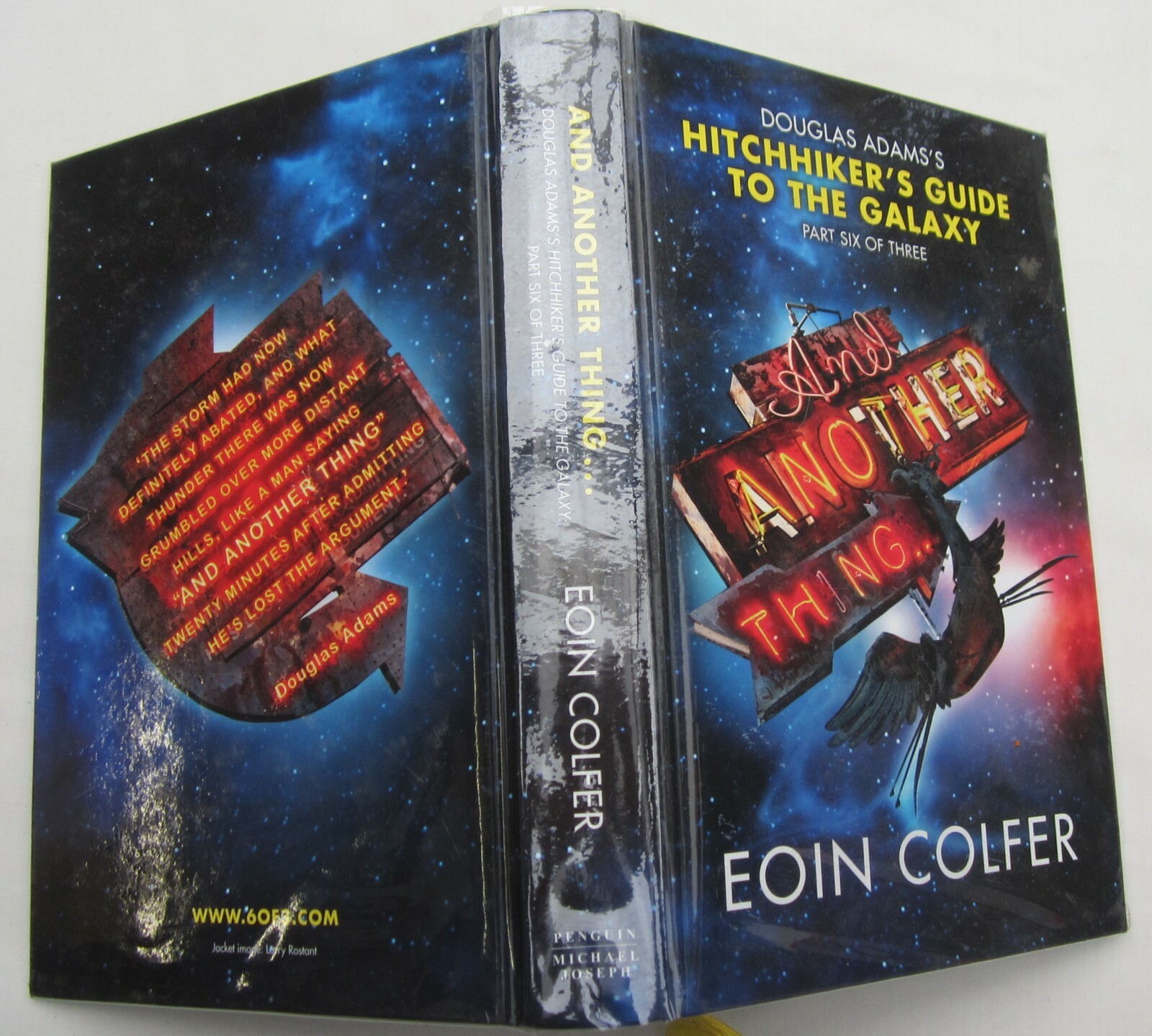 EOIN COLFER - AND ANOTHER THING - 1st EDITION LIMITED TO 1000 - SIGNED ...