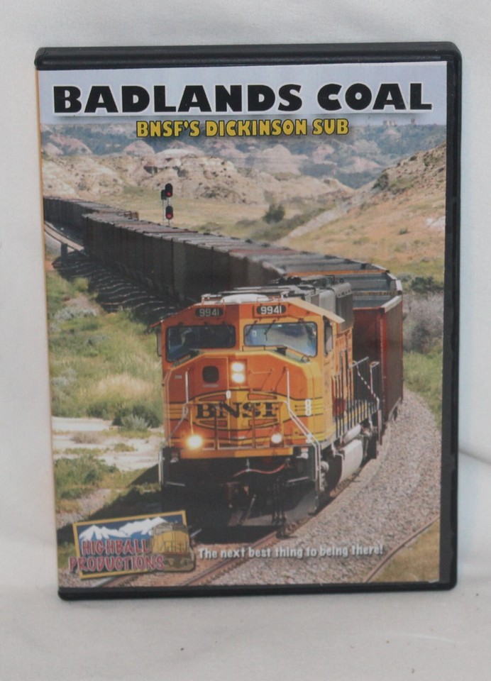 Badlands Coal BNSF's Dickinson Sub DVD Railroad Highball Productions | eBay