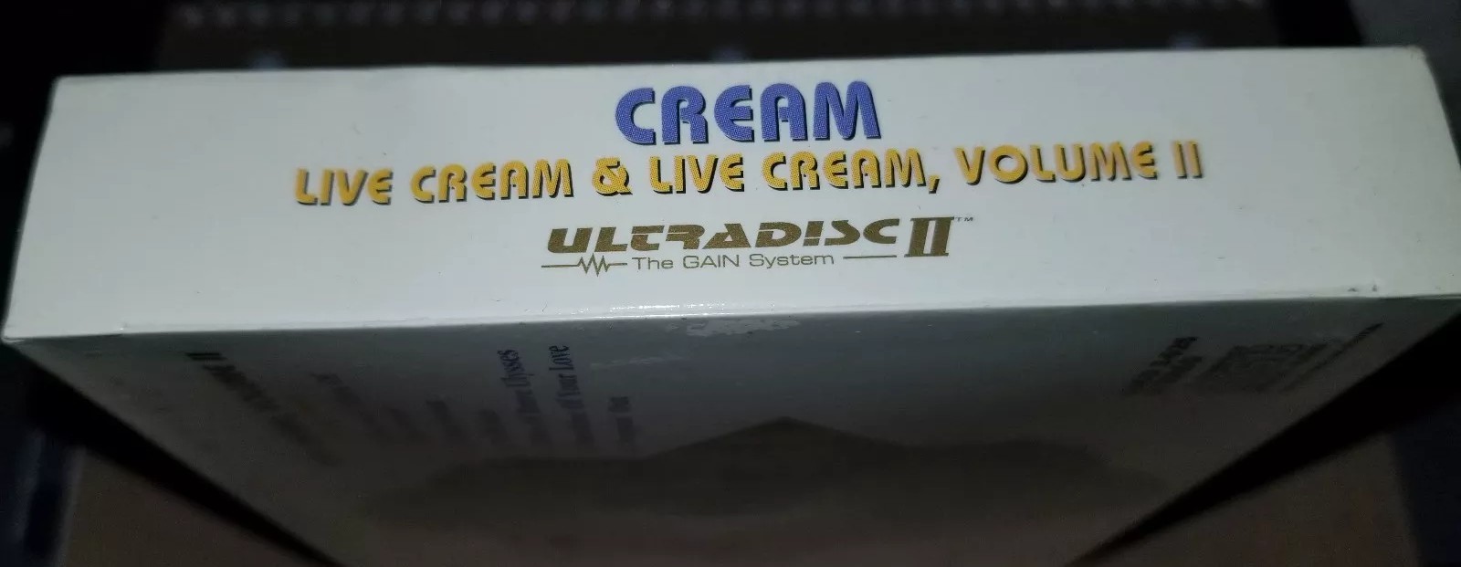 CREAM Live Cream, Vols. 1-2 Mobile Fidelity Sound Labs MFSL Sealed Eric ...