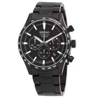 Seiko Men's Essentials Chronograph Quartz Black Dial Watch - SSB415P1 ...