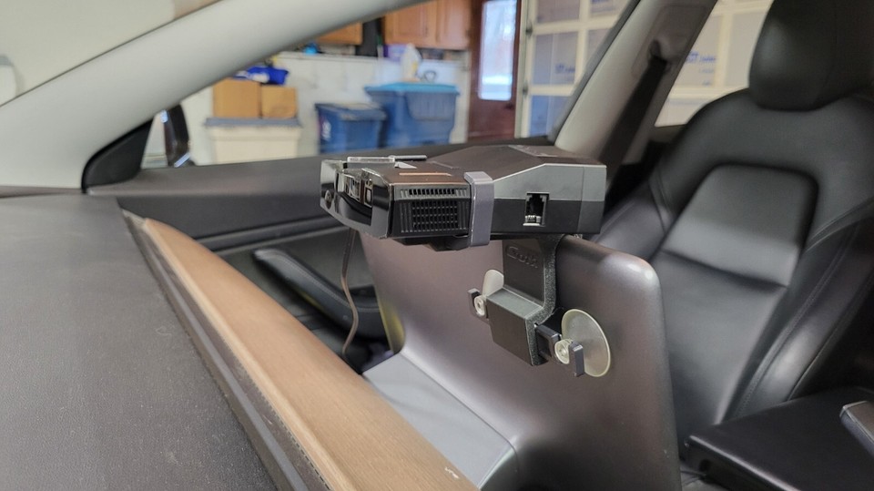 Uniden R8 radar detector mount for Tesla Model 3 and Model Y | eBay