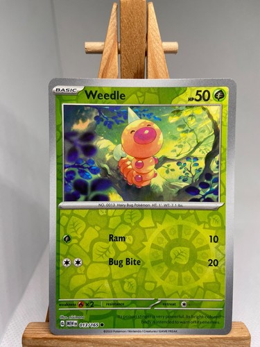 Weedle - Reverse Holo - Scarlet & Violet 151 013/165 - MINT - Pokemon ...