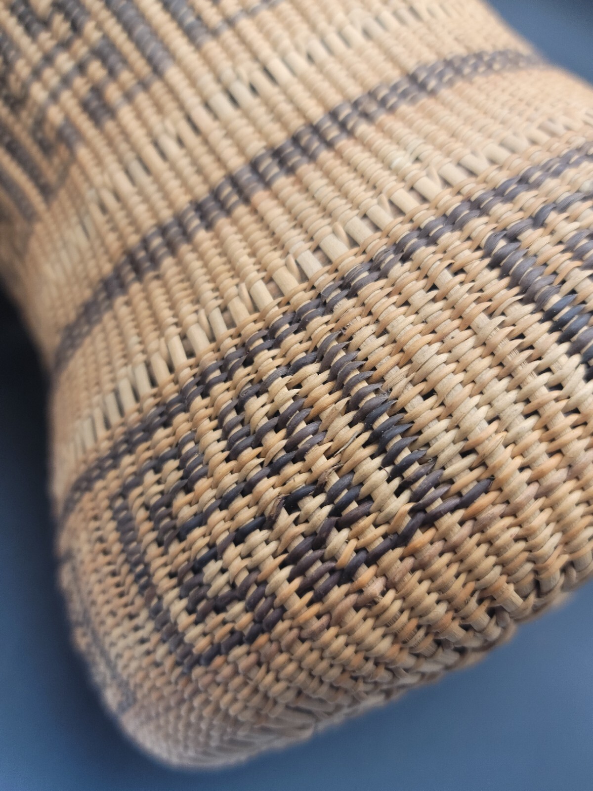 Vintage Yekuana Basket Amazon Venezuela Woven Flare Shape Wiwal Decor ...