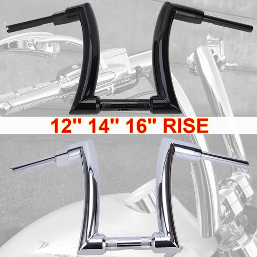 For Harley Softail FX Slim Sportster Dyna Electra Glid 2" Ape Hanger ...