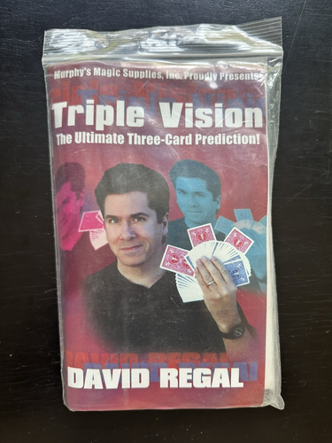 Triple Vision by David Regal - Ultimate 3-Card Prediction trick | eBay