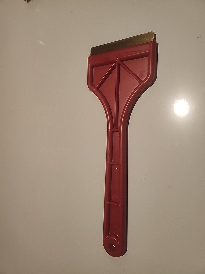 10 FANTASTIC BRASS ICE SCRAPER 9 INCH Red | eBay