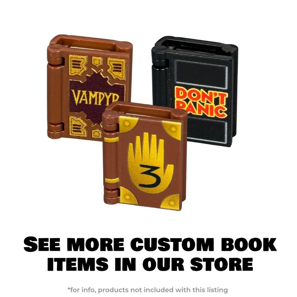 Bible - Brown - Lego® Custom Minifigure Scale Book | eBay UK