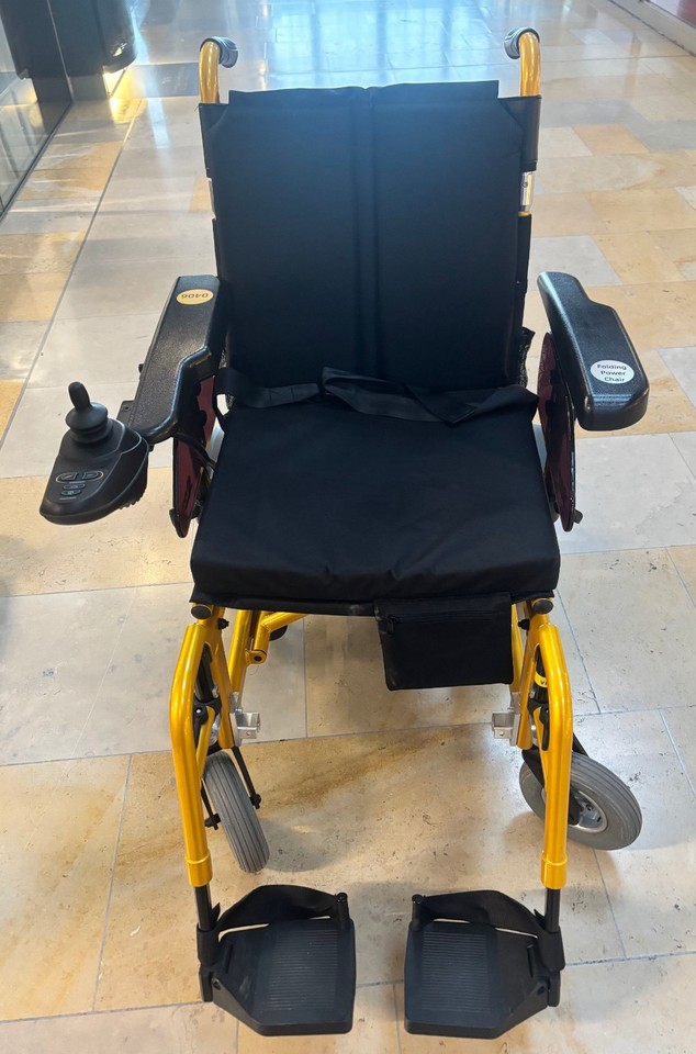 KYMCO VIVIO - Foldable Electric Wheelchair - Yellow | eBay UK