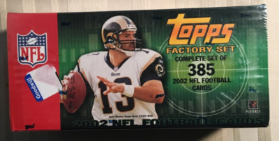 2002 Topps Football Complete Factory Sealed Set (385) Tom Brady 1st ...