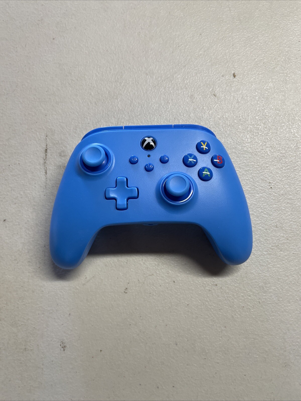 XBox Wired Controller Rumble Motors Impulse Triggers Blue PowerA | eBay
