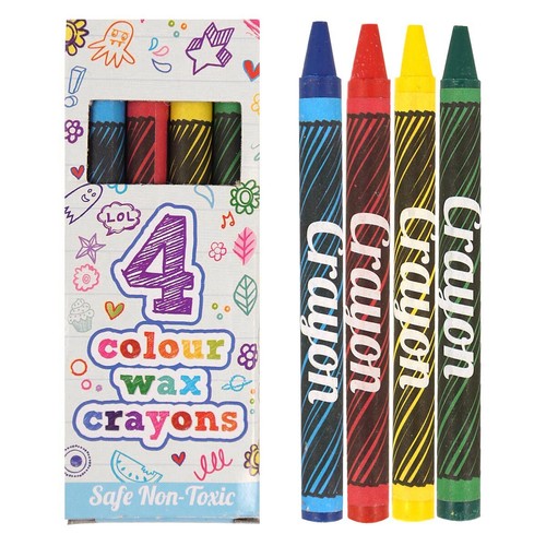Cire Coloré Mini Crayon 4pcs Enfants Amusant Heureux Sac Soirée ...