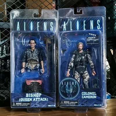 NECA Aliens Xenomorph Warrior Snake Grid Alien Ellen Ripley Collection ...
