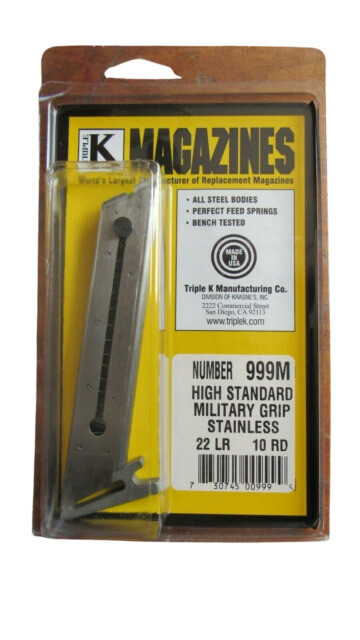 Triple K High Standard, 0.22 Long Riffle Caliber, 10 Rounds Magazine ...