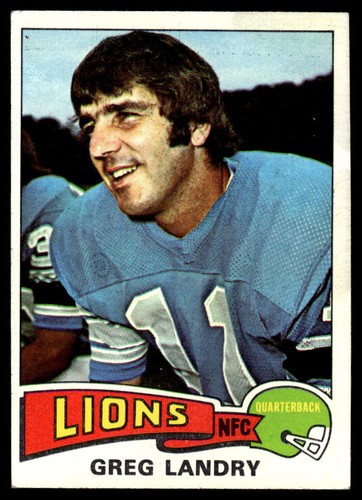 1975 Topps #15 Greg Landry | eBay