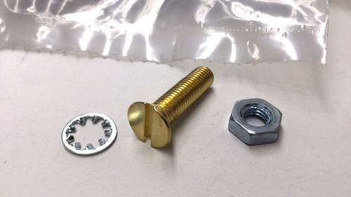 Ametek J000233 Gemco Fastener Brass Slotted Brake Lining Screw J233 ...