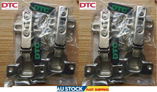 2 x DTC standard Door slide-in Hinge sets - Bathroom, kitchen, wardrobe ...