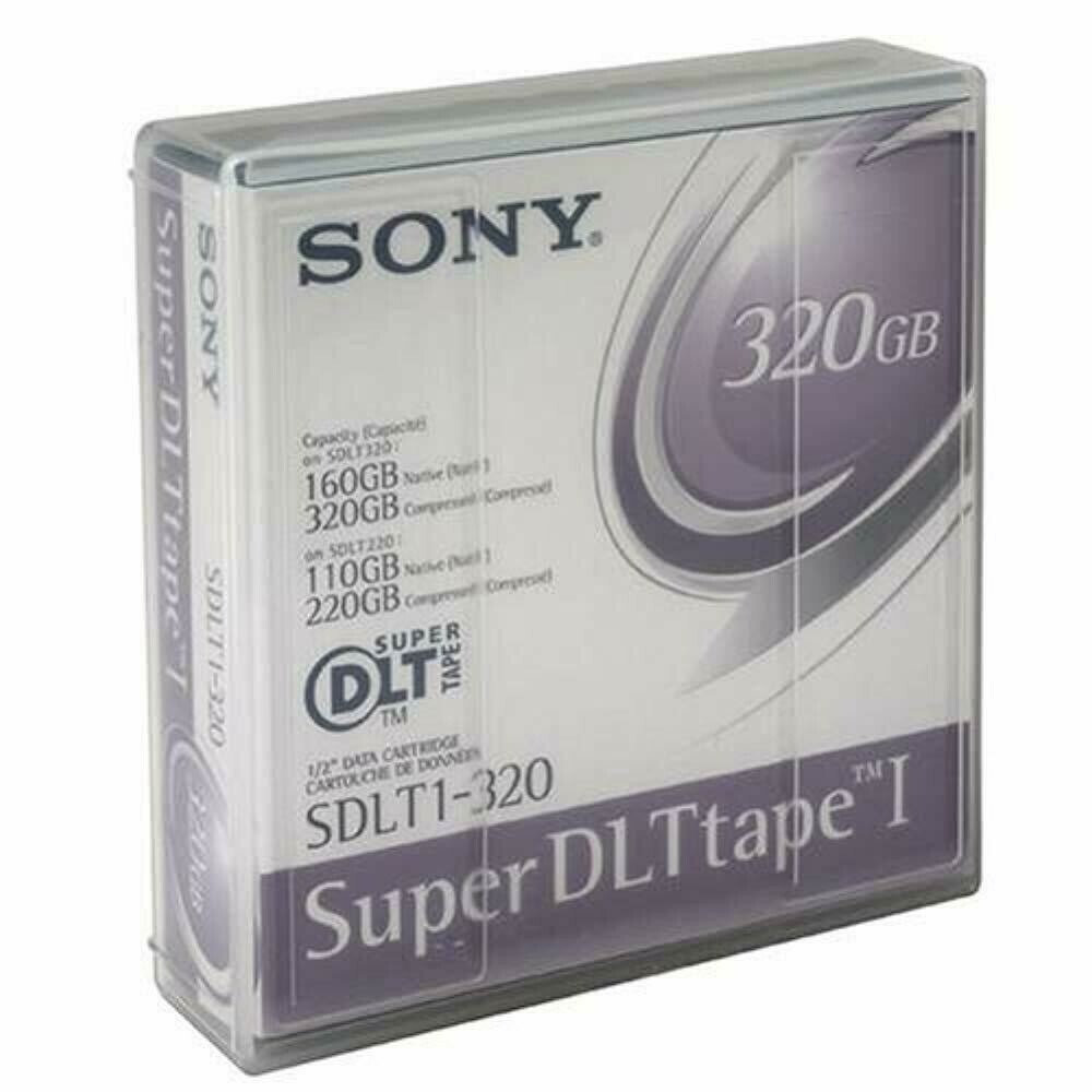 Sony -Super DLT Tape I - 160 GB / 320 GB - SDLT-320 - DO NOT MISS THIS ...