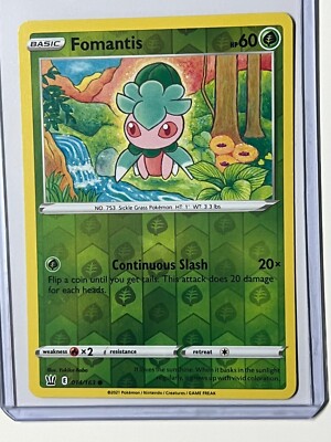 Fomantis 014/163 Reverse Holo Battle Styles Pokemon TCG 2021 | eBay