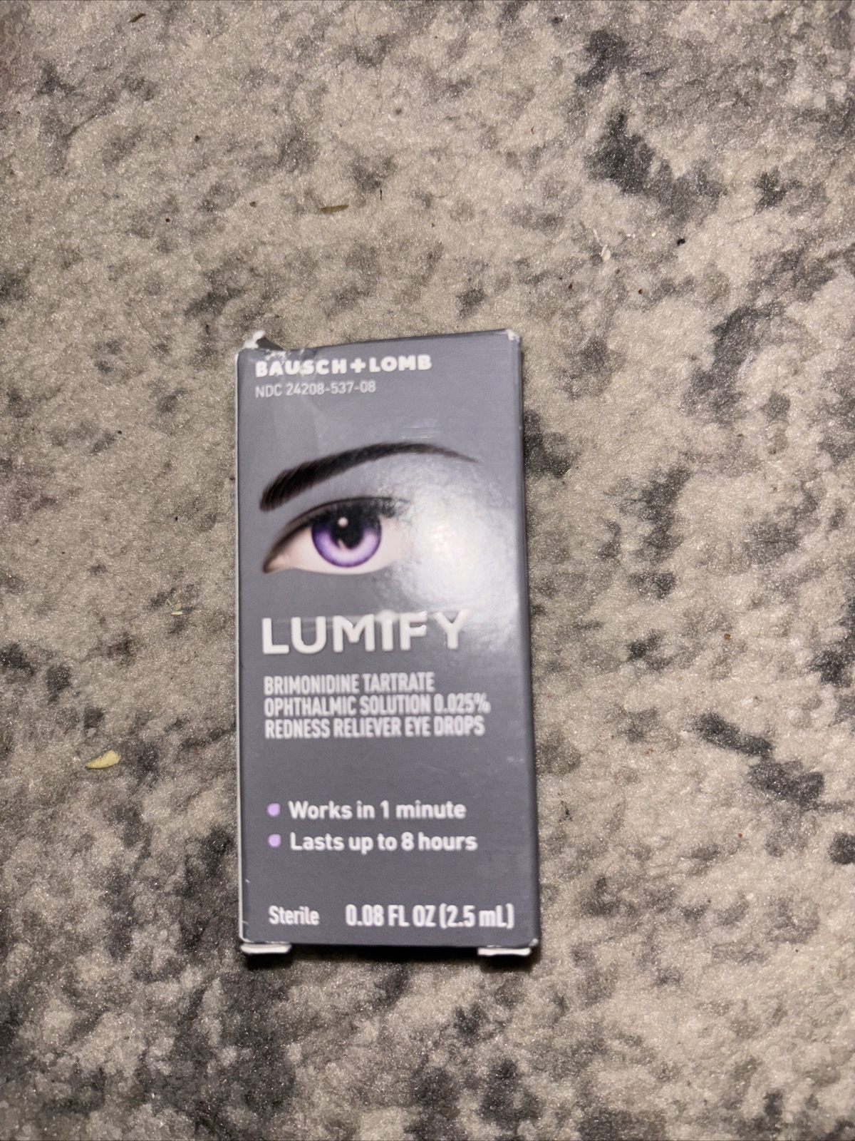Lumify Redness Reliever Eye Drops 0.08 oz (2-5ml) Exp 02/2025 310119537503 | eBay